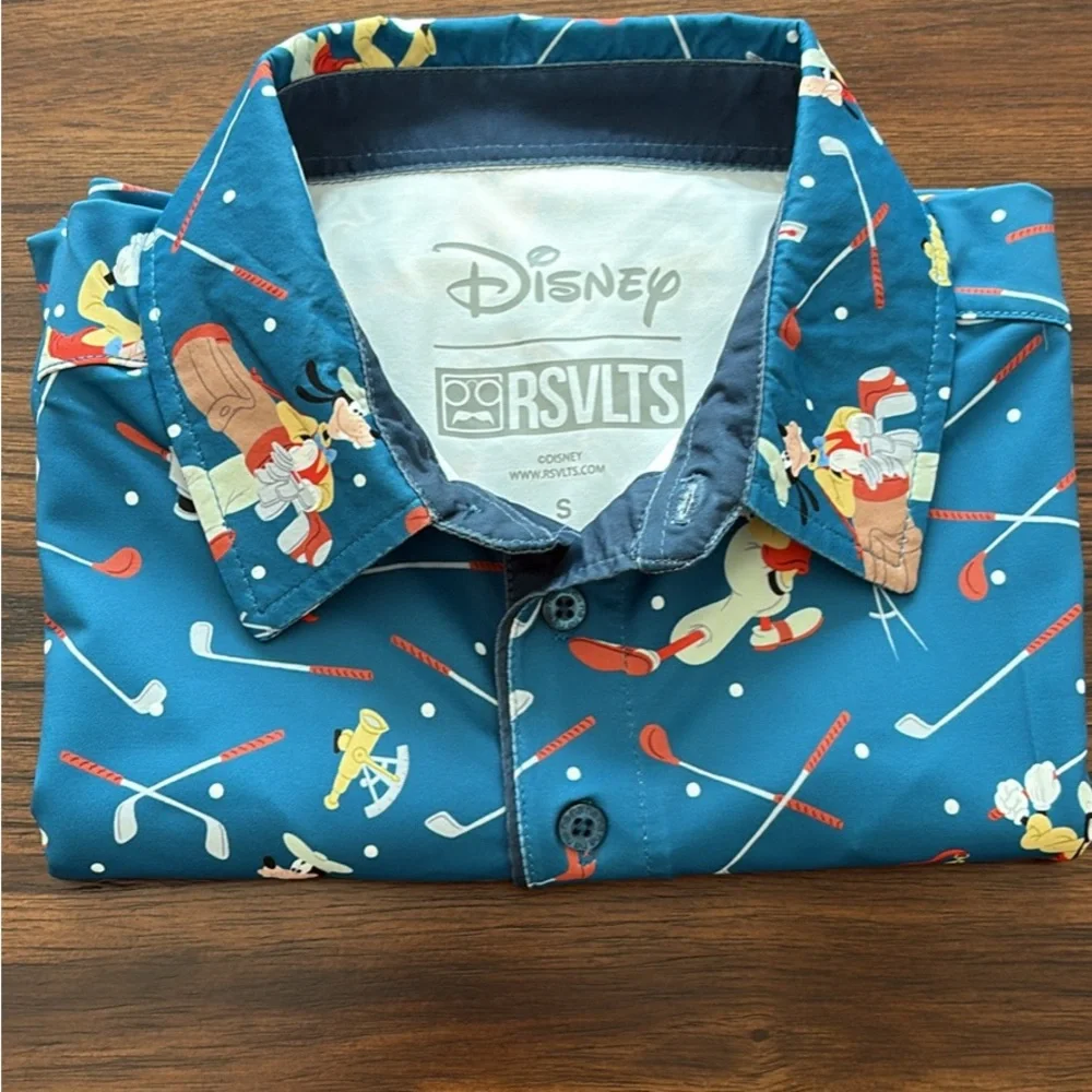 RSVLTS | Shirts | Rsvlts Disney Goofy Golf Polo | Poshmark